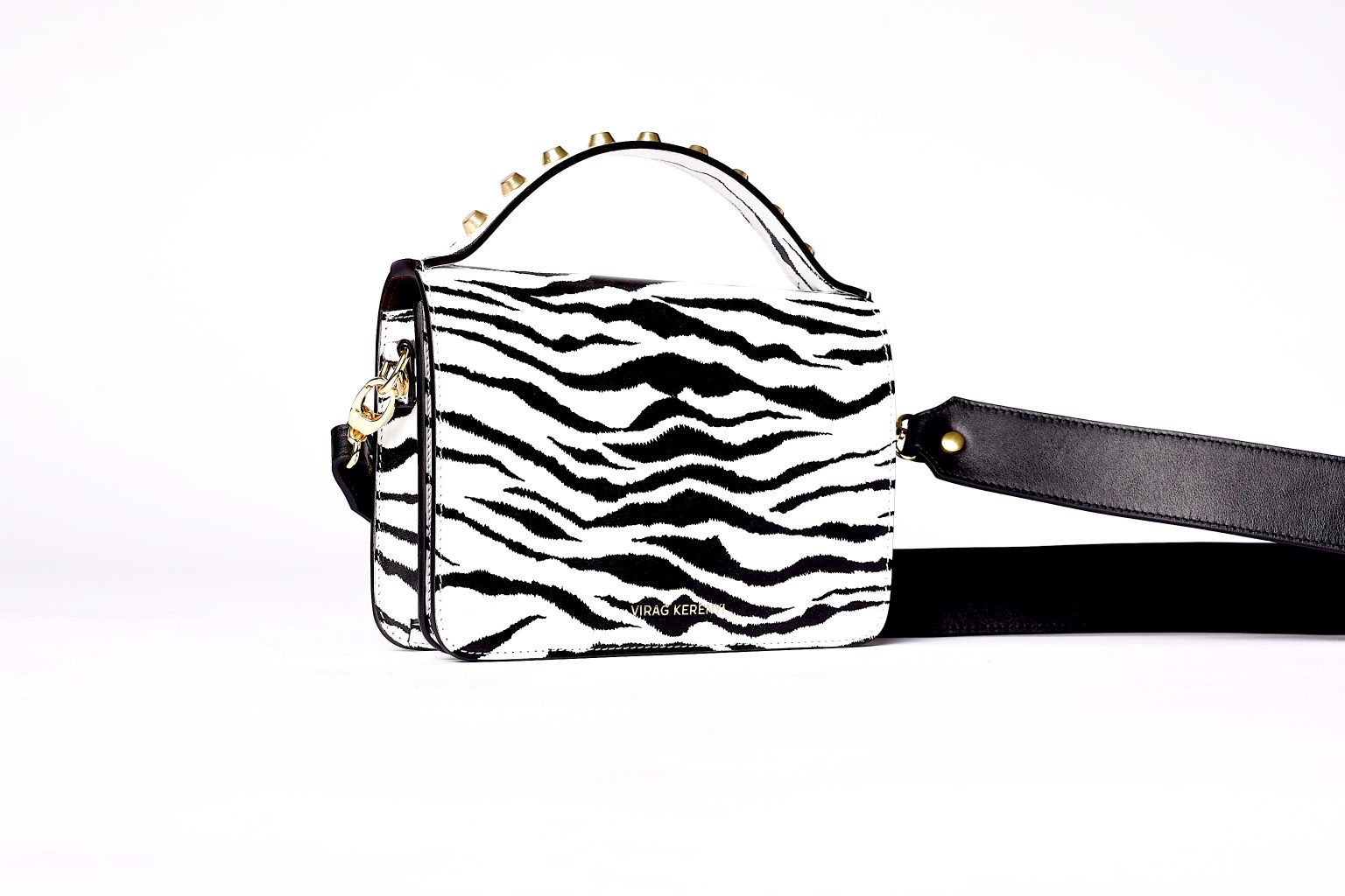 RACHEL /zebra/ bag - VIRAG KERENYI fashion designer webshop